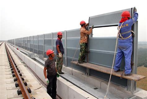 Road Sound Barrier Fence Acoustic Sound Absorbing Noise Barrier Sound