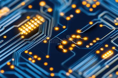 Exploring Intricate Circuit Board Design Showcasing Modern Technology