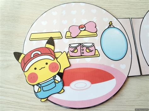 포켓몬 집 만들기 무료도안 몬스터볼에서 피카츄 키우기 Diy 소워니 놀이터 네이버 블로그