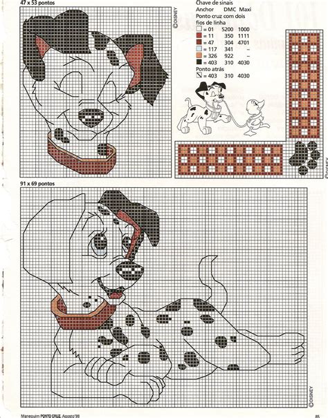77 Dalmation Cross Stitch Ideas Cross Stitch Disney Cross Stitch