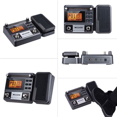 Mooer Ge100 Guitar Multi Effects Pedal Processor For Electric Guitar