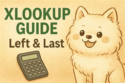 Mastering The Excel Xlookup Function — Leftright Bidirectional