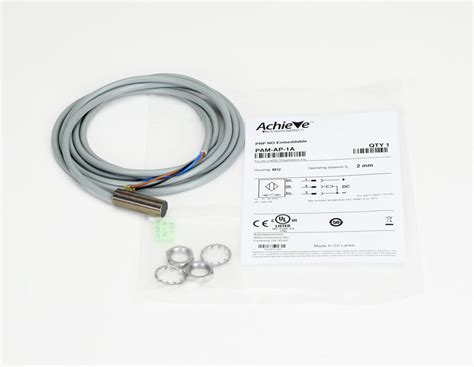 Inductive Proximity Sensor 12mm Diameter X 35mm Body 2mm Range Pn