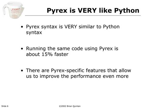 Ppt Introduction To Pyrex Sweetapp Pyrex September 2002 Powerpoint