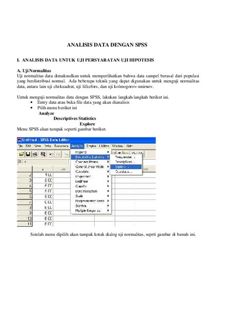 pdf analisis data dengan spss pdf