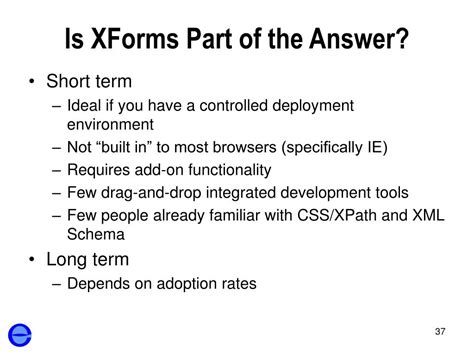 ppt revolutionizing web form development xforms for enhanced