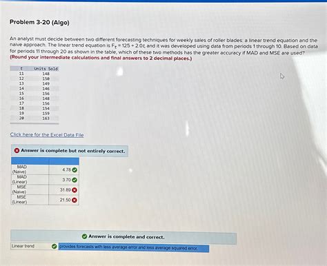 solved problem 3 20 algo an analyst must decide between two