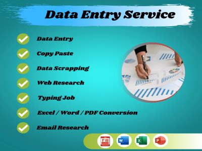 Data Entry Excel Scraping Typing Copy Paste Work Upwork