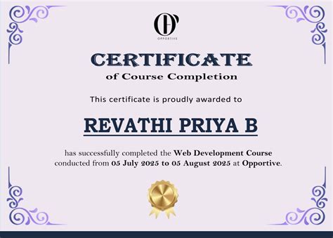 Webdevelopment Lifelonglearning Opportive Growthmindset Techjourney Womenintech Revathi