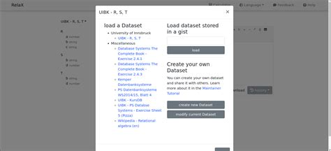 [test] size of dataset overlay · issue 79 · dbis uibk relax · github