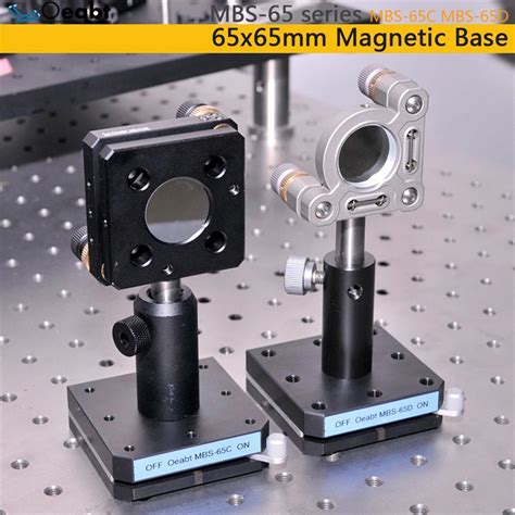 laserland mbs 65c magnetic base ultra thin optical experiment meter two