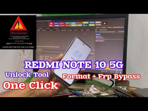Redmi Note 10 5G Format Frp Bypass Sideload Mode Unlock Tool By Alpha Fixer YouTube