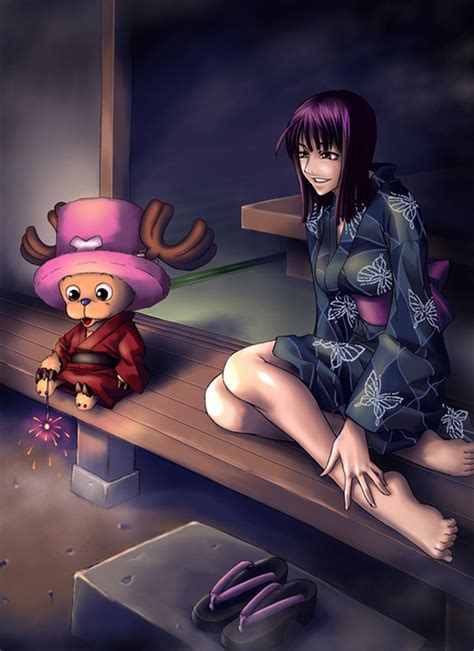 Nico Robin And Tony Tony Chopper One Piece Danbooru