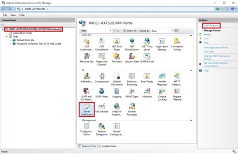 Configuring Ssl To Secure The Connection To Microsoft Dynamics Nav Web