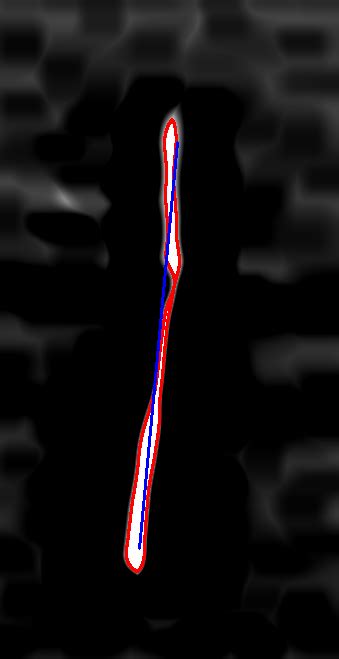 Python How To Divide Contours Stack Overflow
