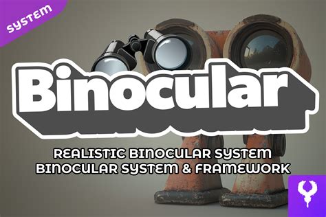 binoculars realistic binocular system binocular system and framework