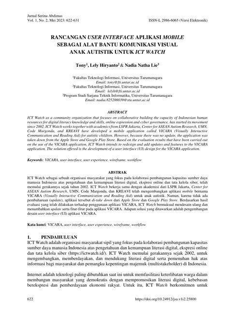 Pdf Rancangan User Interface Aplikasi Mobile Sebagai Alat Bantu