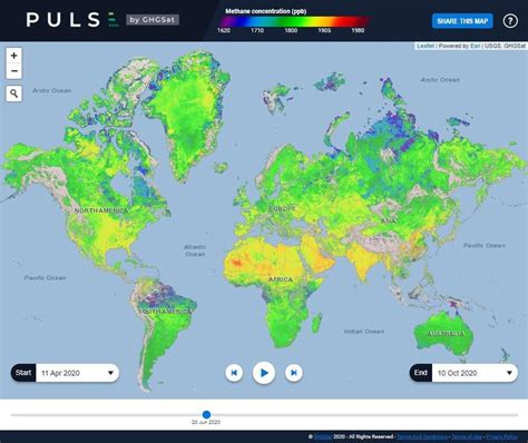 Montreal Based Ghgsat Unveils Global Map Of Methane Concentrations