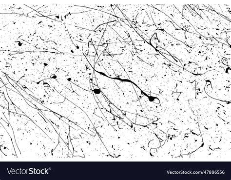 Black Paint Splatter Royalty Free Vector Image