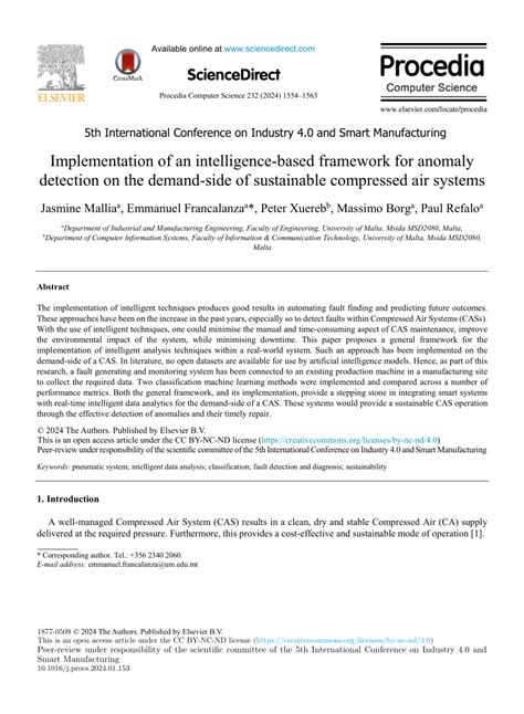 Pdf Implementation Of An Intelligence Based Framework For Anomaly Detection On The Demand Side