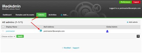 usage guidelines oracle 9 with iredmail imap smtp pop3 virtual