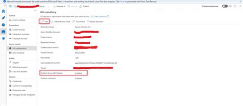 Git Configuration And Automated Release For Azure Data Factory