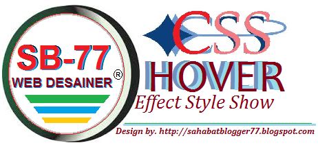 Konsep Membuat Efek Hover Dengan CSS SAHABAT BLOGGER