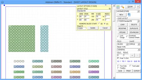 OMR Sheet Designer Software