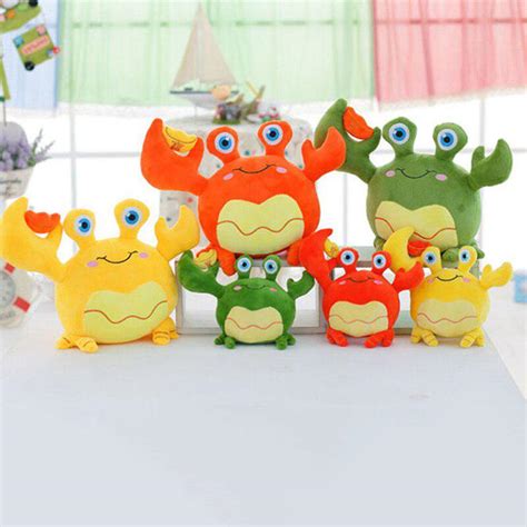 Buy Cute Living Crab Plush Toy Sofa Bedroom Pillow Cuddly Stuffed