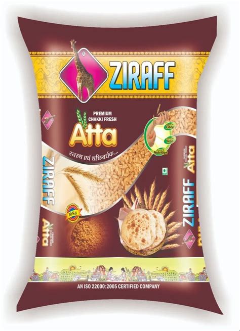 10kg Ziraff Premium Chakki Fresh Atta Govinda Enterprise At ₹ 1500