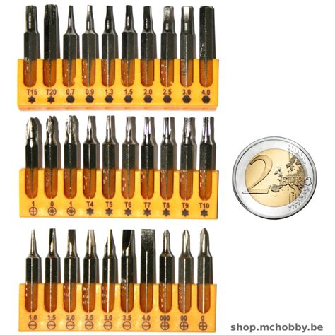 Tournevis De Préçision Avec 30 Têtes