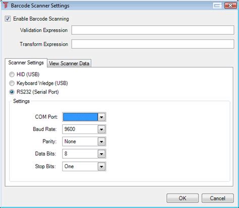 Preparing To Use The Barcoding System