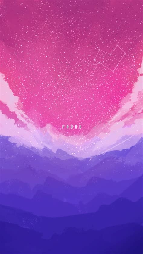 Proud Bisexual An Art Print By 琳 Inprnt