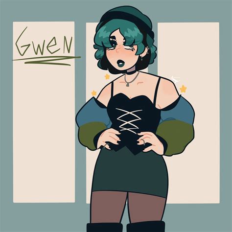 Goth Girl Gwen In Total Drama Island Total Drama Island Duncan Art Icon