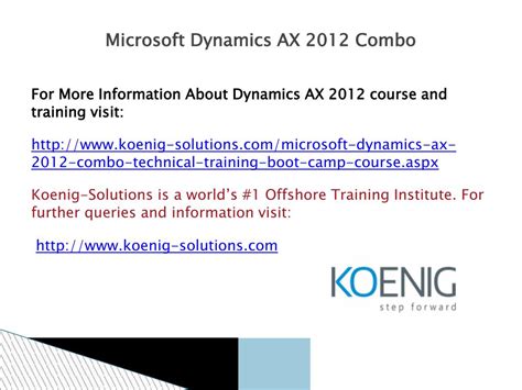 PPT Microsoft Dynamics AX Training PowerPoint Presentation Free Download ID
