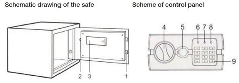 G21 Ga 25e 350x250x250mm Digital Safe Instruction Manual