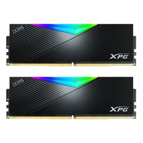 Xpg Lancer Rgb 32gb 2x16gb 5200mhz C38 Ddr5 Dram Module Black