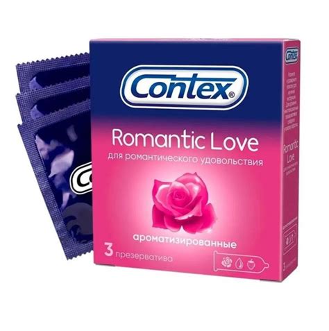 Презервативы Contex Romantic Love, ароматизированные, №3 - купить с ...