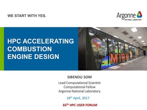 hpc accelerating combustion engine design ppt