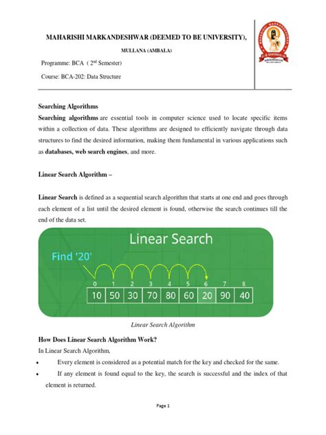 searching algorithms pdf computer programming computing