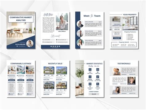Comparable Market Analysis Cma Packet Template Comparative Market