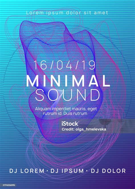 Edm Design Pink Sound Background Nightclub Audio Invitation Festival