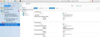 Ios Xcode 83 Archive Failed No Actual Error Message Stack Overflow