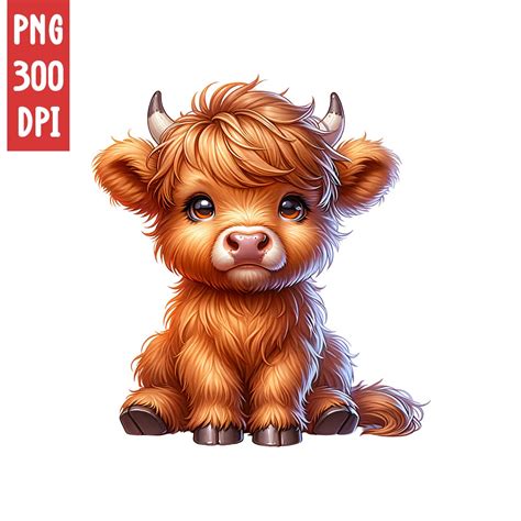 Free Cute Highland Cow Clipart Download Free Cute Highland Cow Clipart