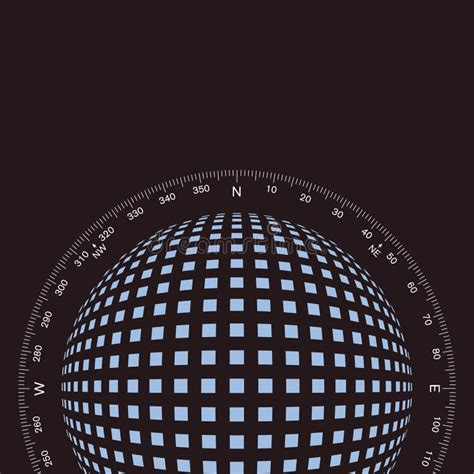 Abstract Circular Compass Stock Illustrations 1106 Abstract Circular Compass Stock