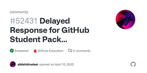 Delayed Response For GitHub Babe Pack Registration And Non Expiring Babe ID Card