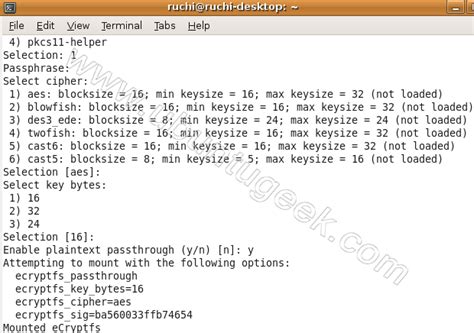 How To Create A Private Encrypted Folder On Ubuntu 810 Intrepid