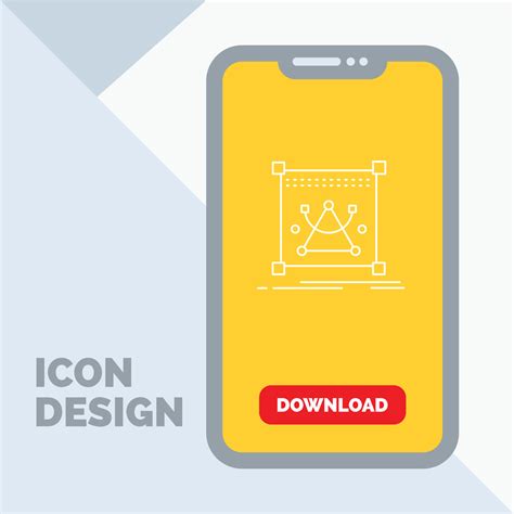 3d edit editing object resize line icon in mobile for download page
