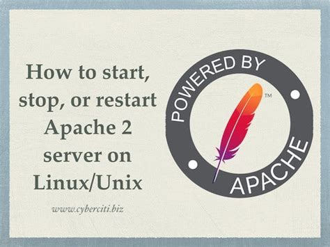 start stop and restart apache 2 web server command by sam munyi