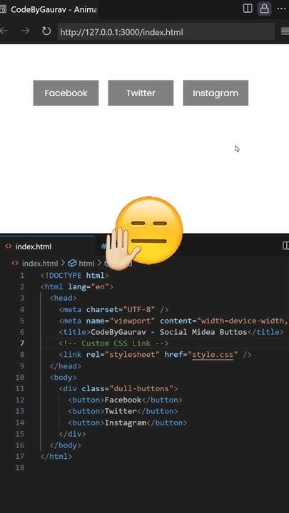 🔥 Css Social Media Buttons Smooth Hover Effects Webdevelopment